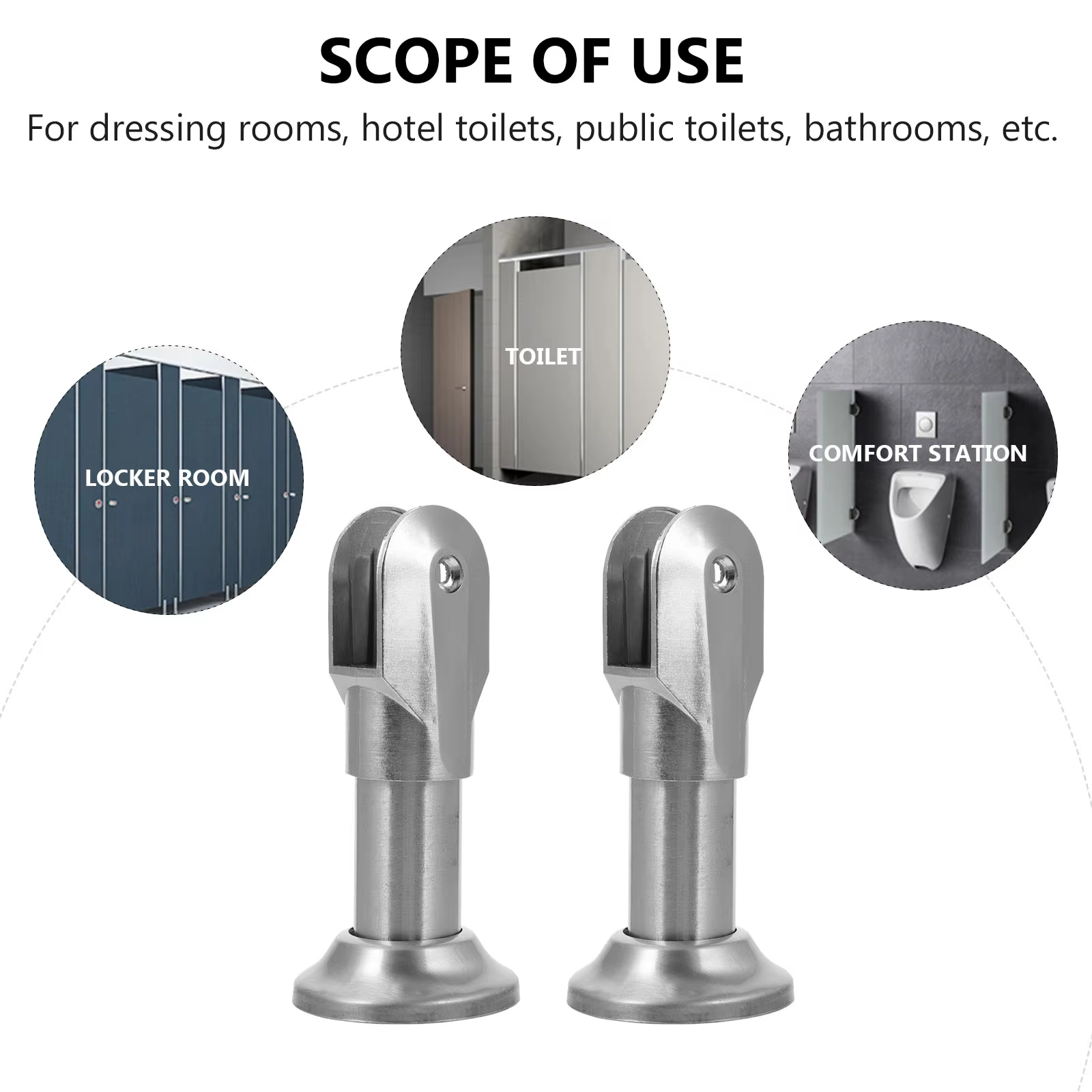 10CM Partition Leg/Steel Leg Stand/Toilet Bracket/Bathroom Partition ...