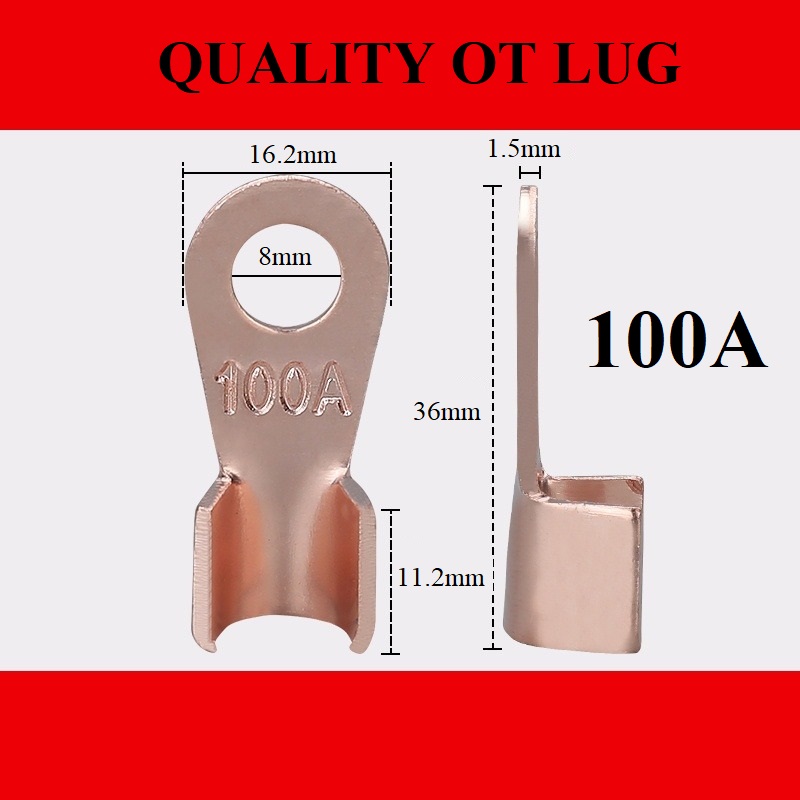 Terminal OT Series car connector wire connector Copper Nose ring ...