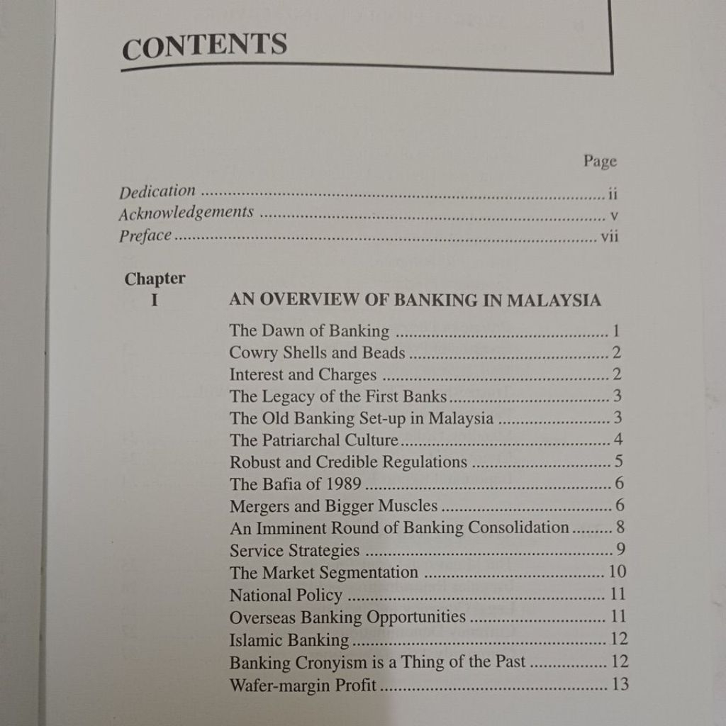 Second Hand Book_FINANCIAL AND BANKING SERVICES IN MALAYSIA BY DR JOSEF ...
