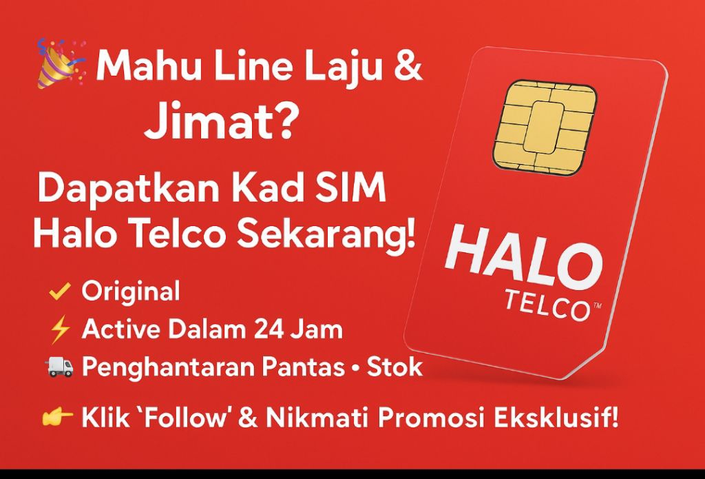 Sim Kad Perihatin Pertama Di Malaysia | Shopee Malaysia