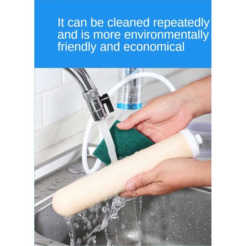 Water Purifier with Dual Filtration – Countertop Pre-Filter System for ...