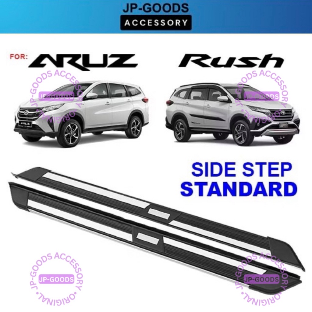 Perodua Aruz Toyota Rush Heavy Duty Door Side Step Running Board ...