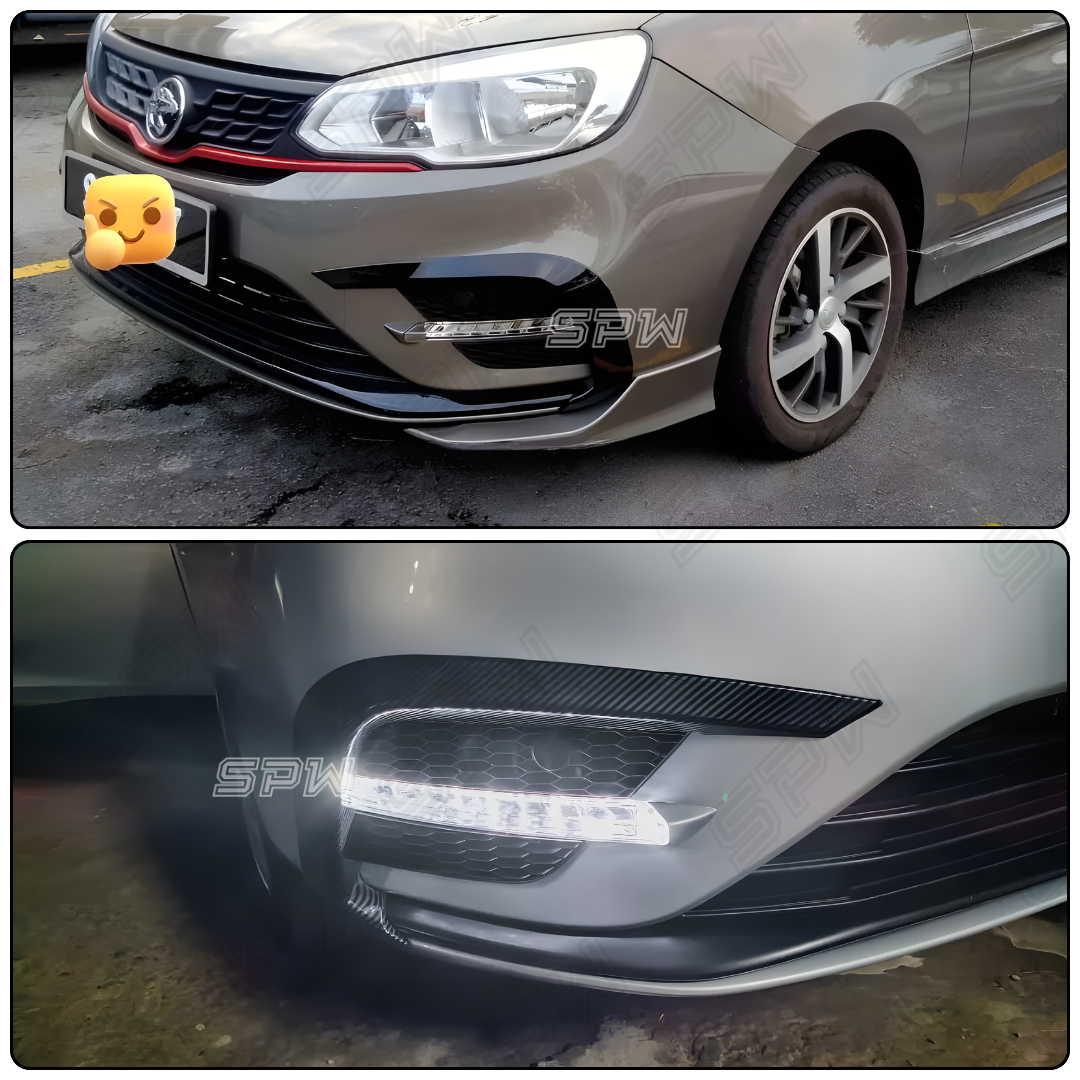 Proton Saga (2022-2025) Canard Carnard Front Bumper Rear Bumper Lip ...