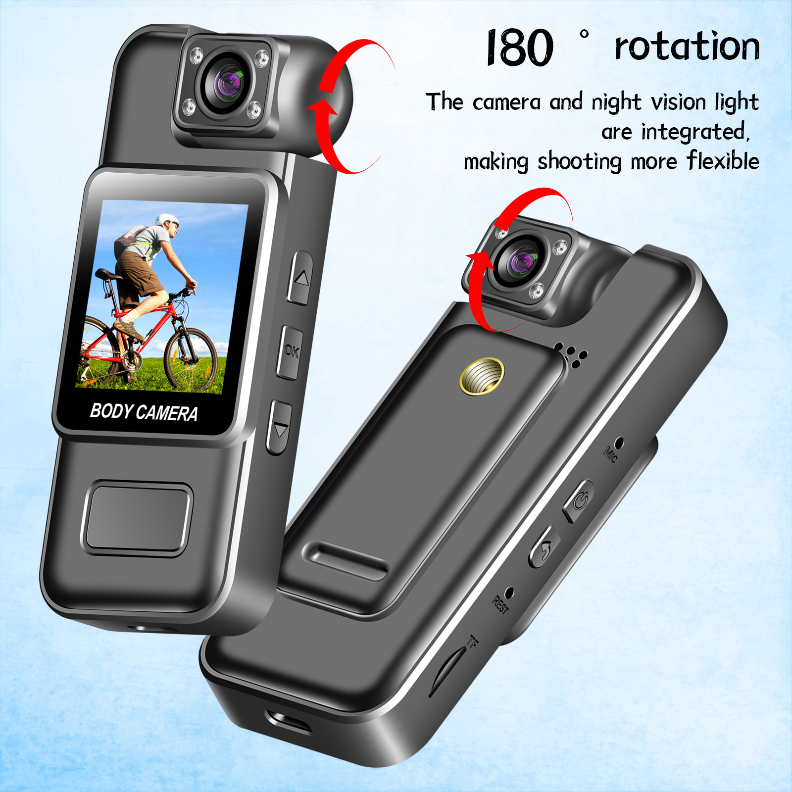 Portable action camera built-in battery HD1080P mini camera Motorcycle ...