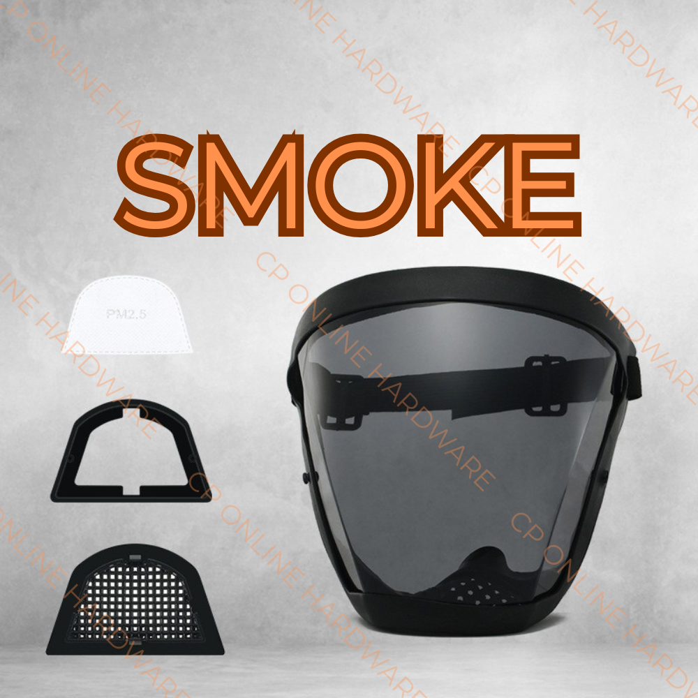 CP ONLINE Active Protective Hybrid full face shield Acrylic Sports ...