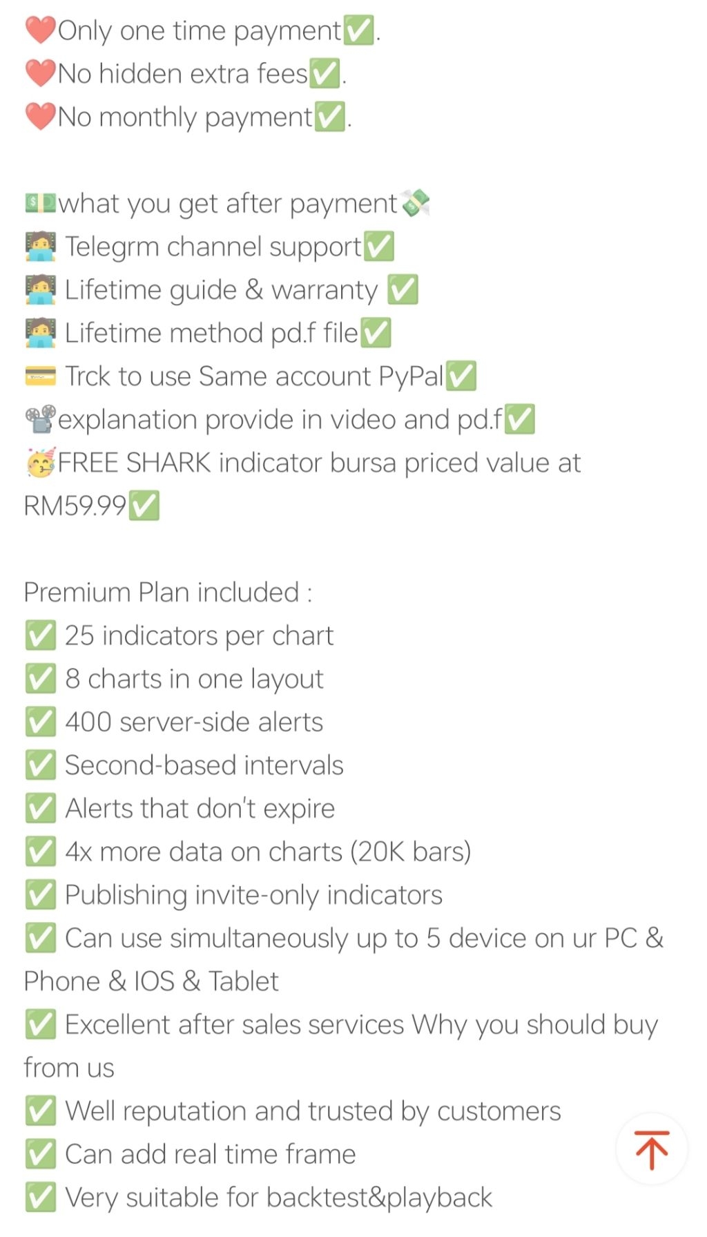 TRADING VIEW UNLOCK PREMIUM LIFETIME | Shopee Malaysia