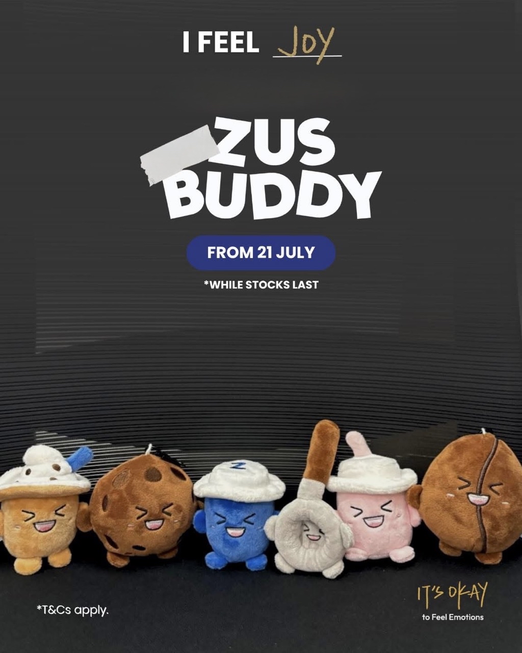 ZUS BUDDY (SEALED BOX | BARU | READYSTOCK) Keychain Plushie [JOY ...
