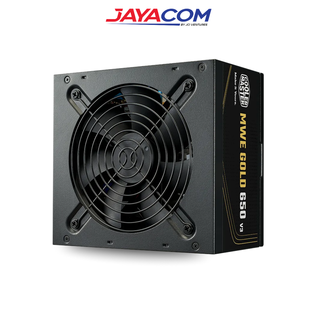 Cooler Master MWE Gold 650W / 750W V3 Non-Modular PSU Power Supply Unit (80 PLUS Gold / ATX 3.1 ...