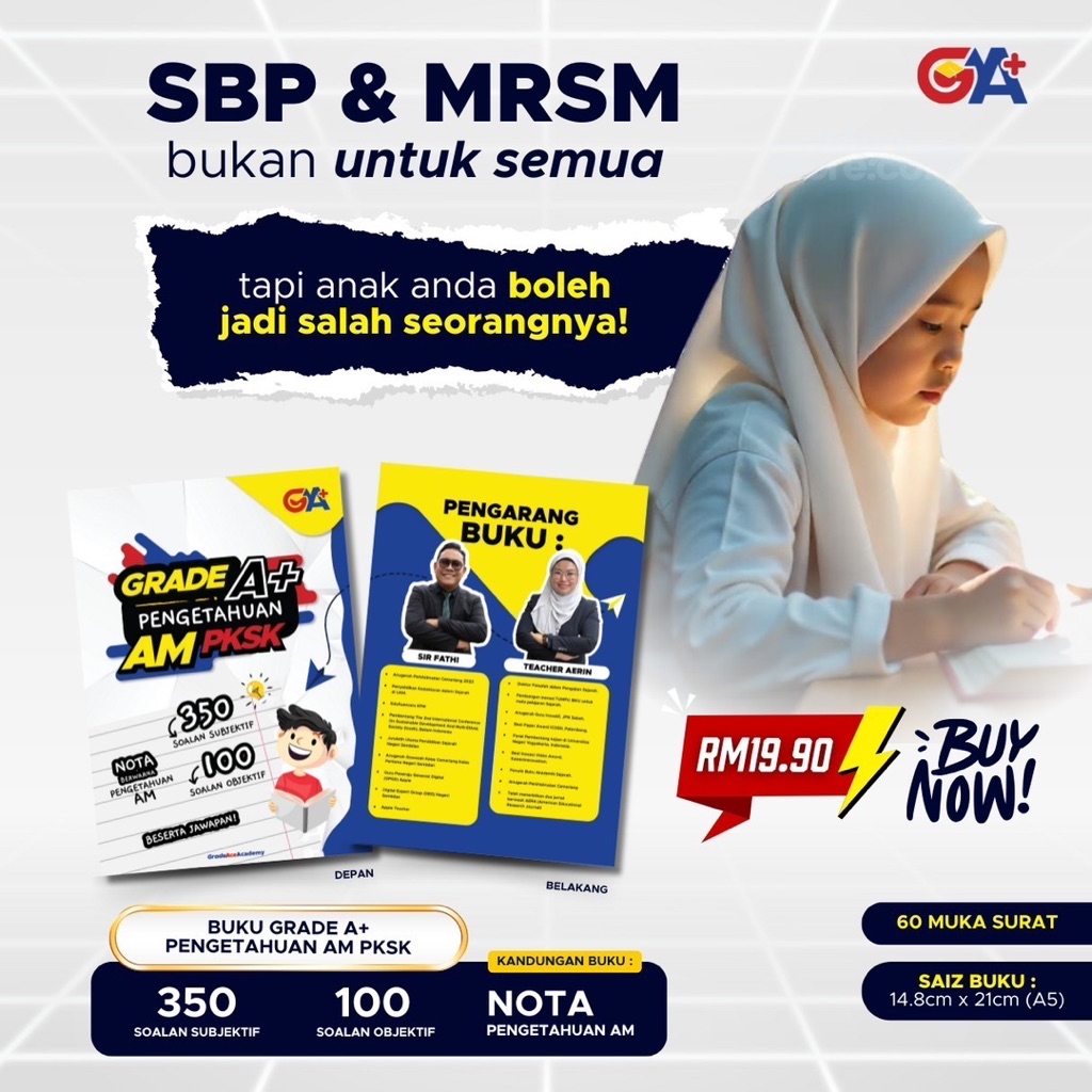 PKSK Edisi Terkini 2025 | Buku Grade A+ Pengetahuan Am PKSK Tahun 6 ...