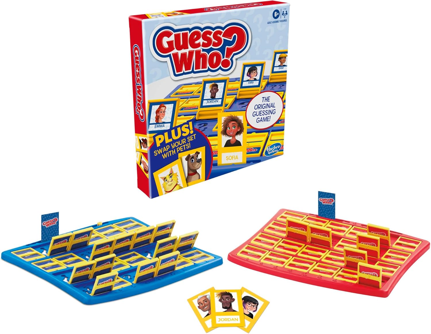 Hasbro Gaming Guess Who? People & Pets Board Game (Original) - The ...