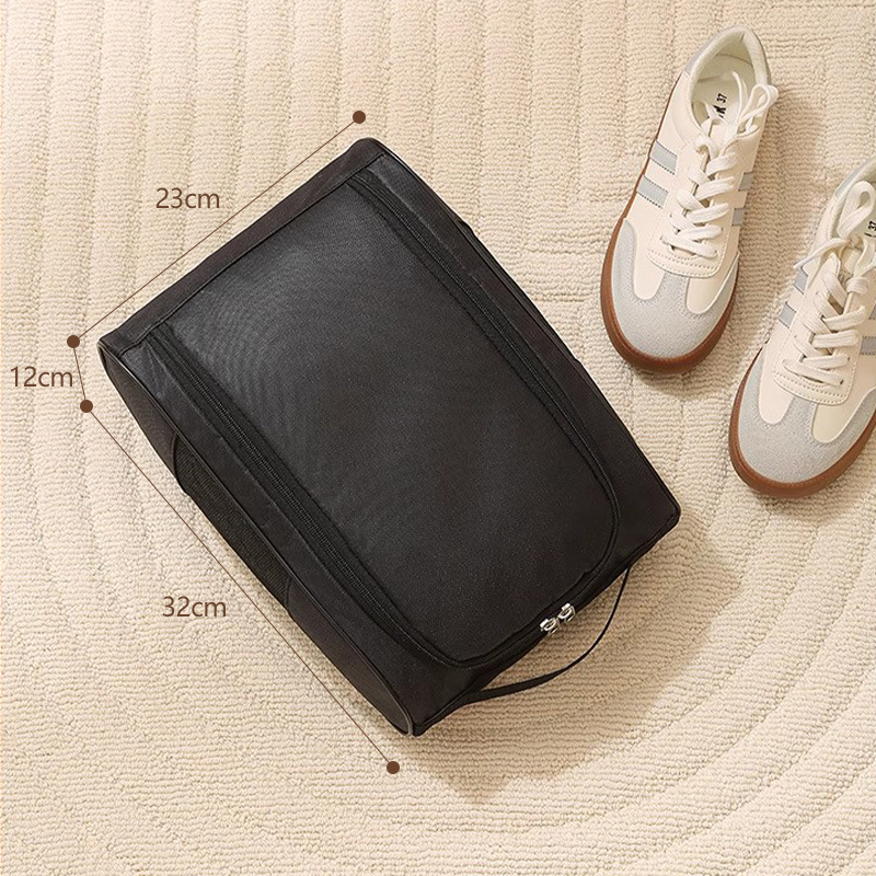 Easy to carry travel waterproof sports shoe bag mesh breathable men's ...
