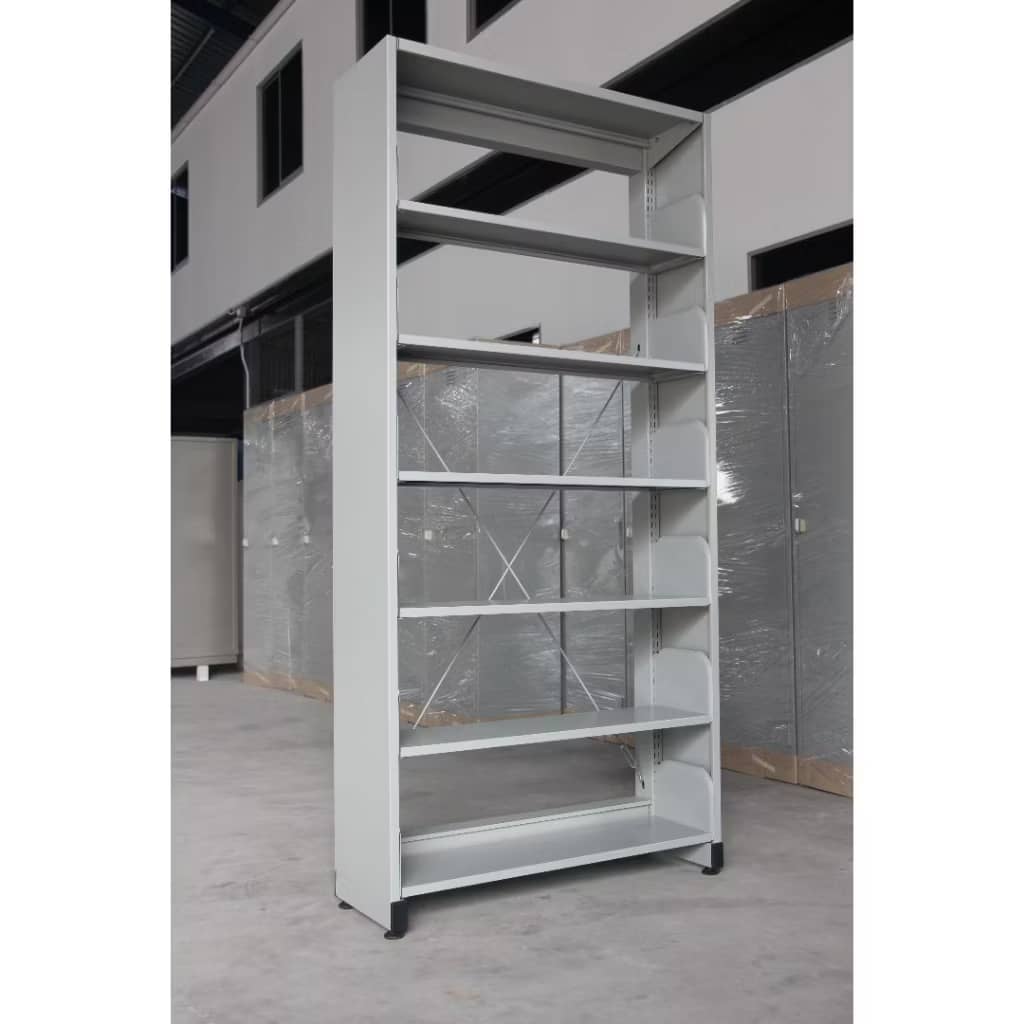 Cheap deal (Single Sided) 5 -7 level metal library rack/rack library ...