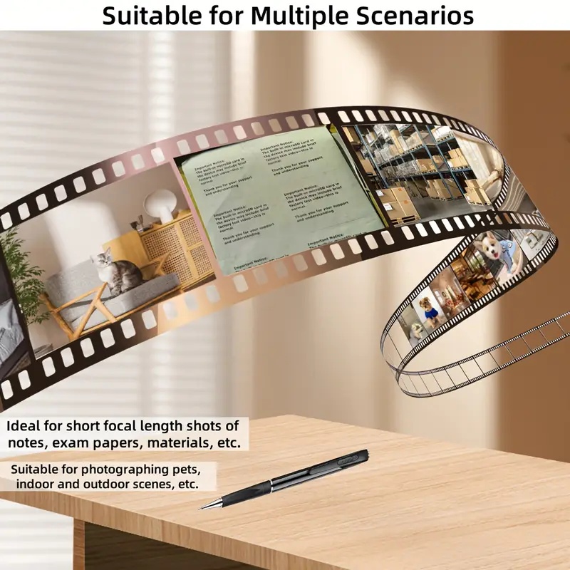 【Harga Bawah】Full HD 1080P Pen Camera Mini CCTV Security Camcorder ...