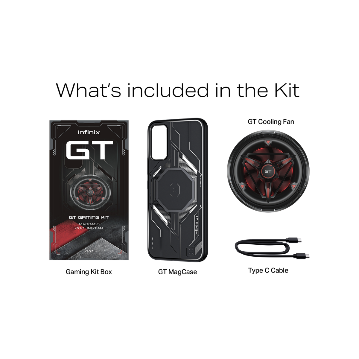 Infinix GT Gaming Kit for GT 20 Pro/GT 30 Pro Kit Permainan Kipas ...