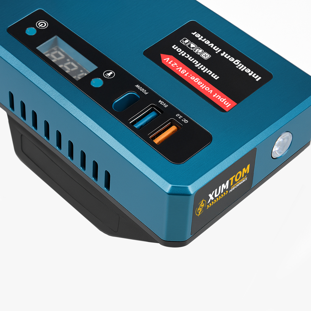 【COD】Portable Power Inverters 21v to 220v MT Battery 21V Lithium ...