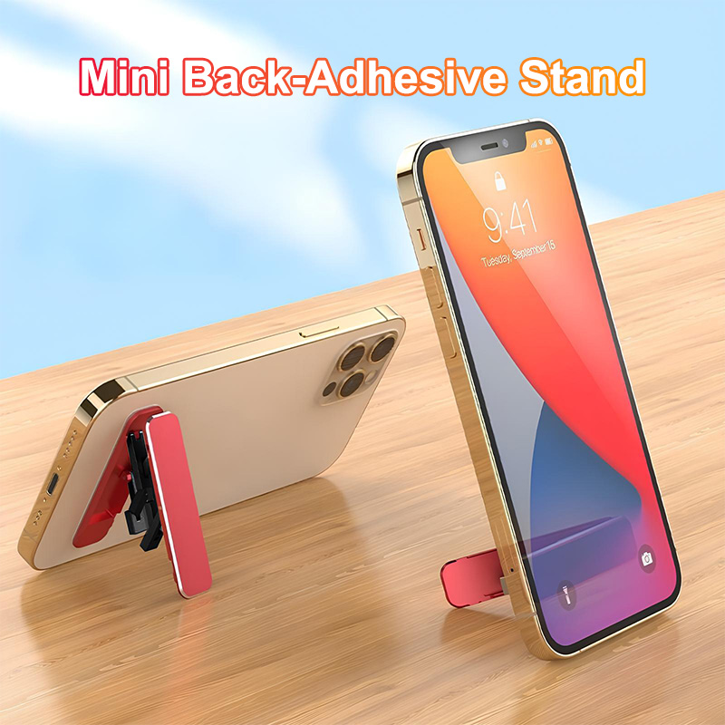 Mini Back Adhesive Stand Creative Folding Invisible Back Sticker ...