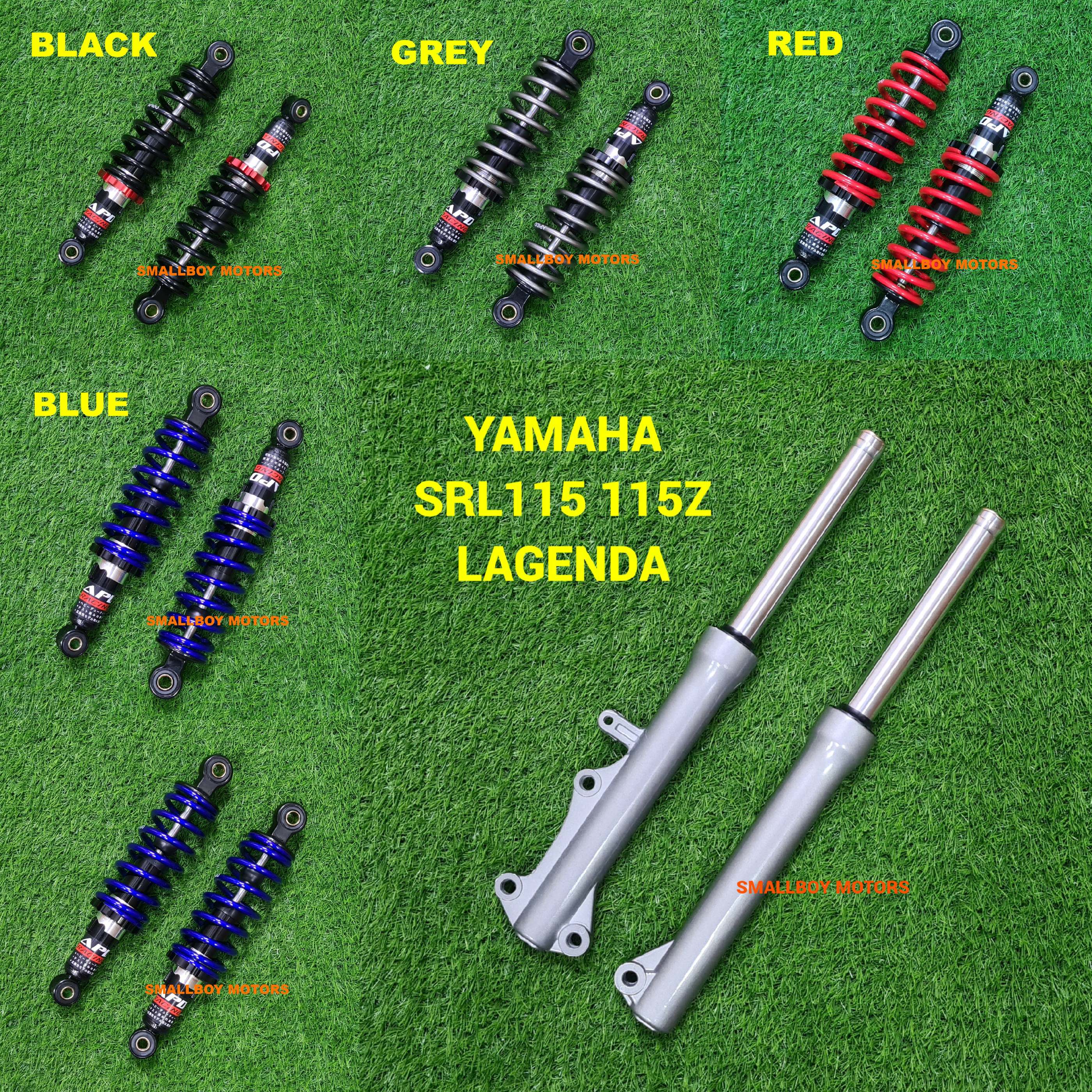 YAMAHA SRL115 115Z 115ZR LAGENDA FRONT REAR MONOSHOCK ABSORBER 270MM ...