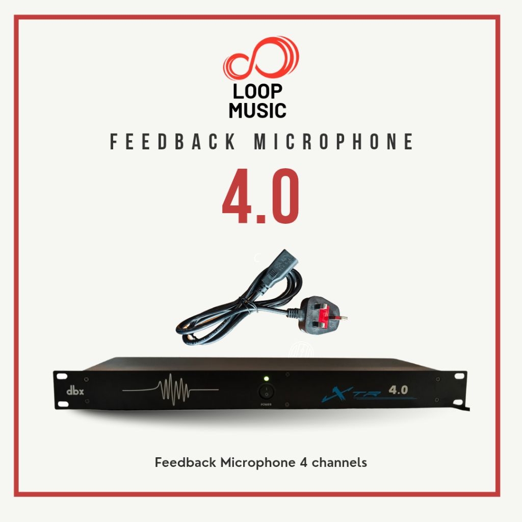 Feedback 4.0 Microphone Eliminator – 4 Channel XLR Input & Output ...