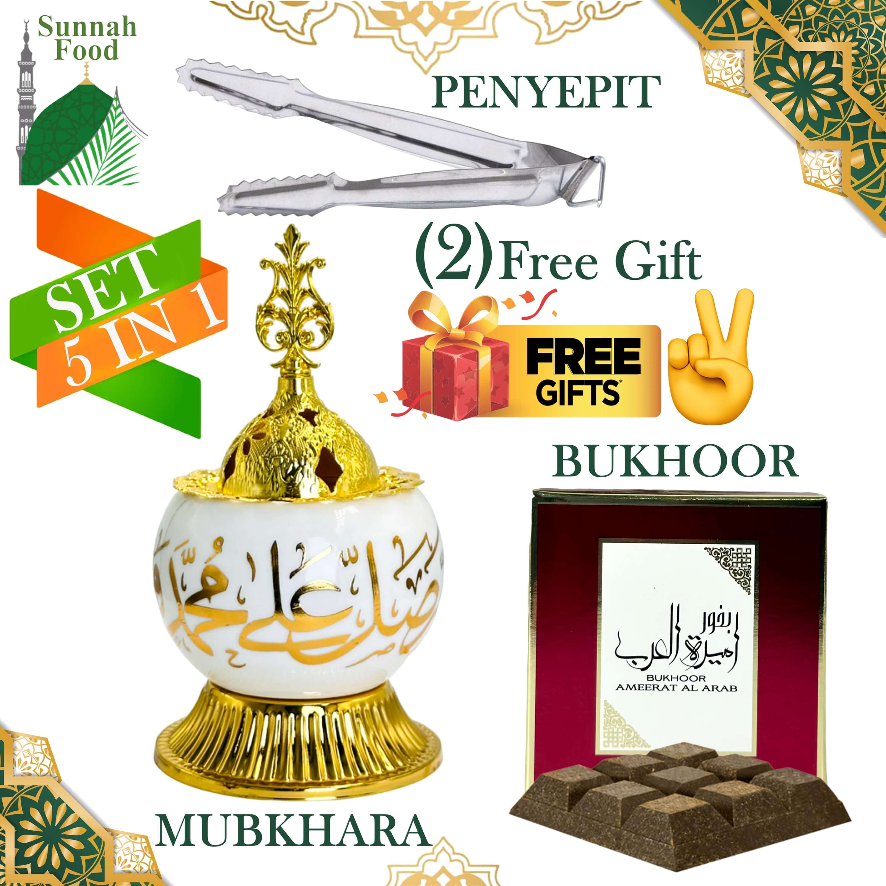Set Bukhoor Ameerat Al Arab OUD MOOD Set Madinah, Bakhoor Top Scent ...
