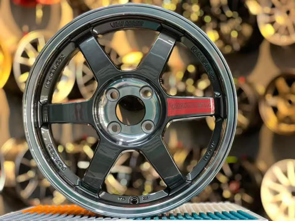 AOW TE37 17'' NEW SPORT RIMS LIGHT WHEELS (FLOW FORMING) (MADE IN ...