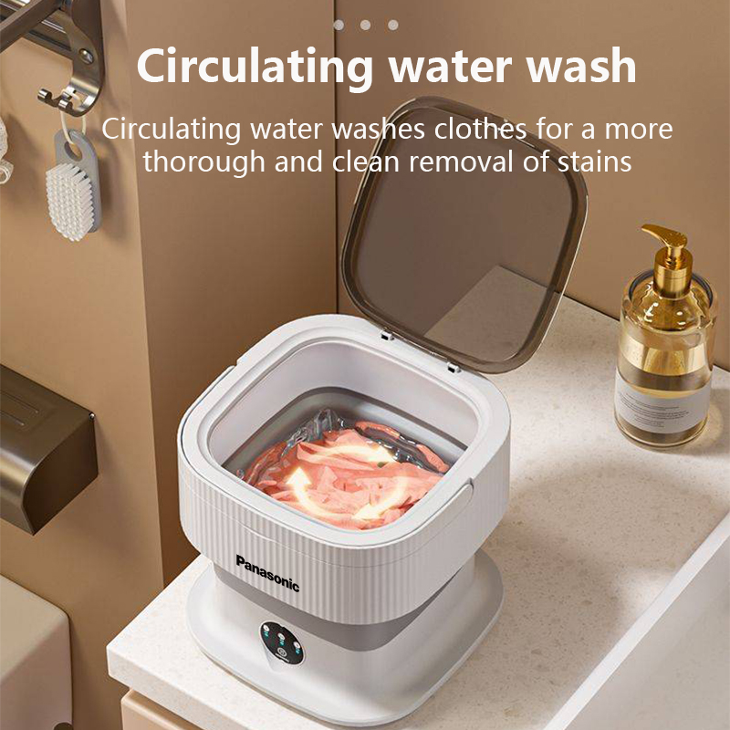 In Stock Panasonic Portable Folding Washing Machine 11.5L Mini Washing ...