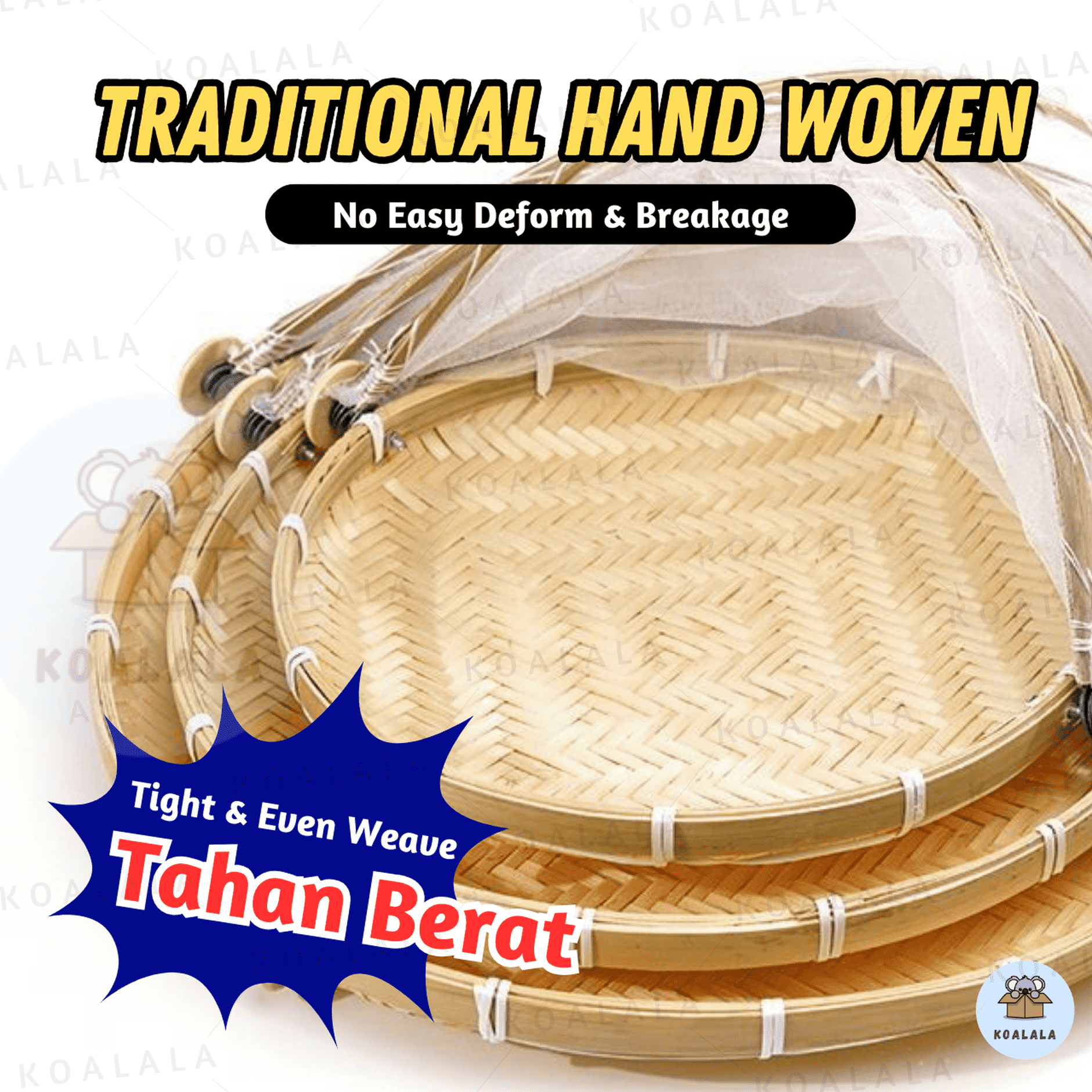 Bamboo Serving Tent Cover Bamboo Food Cover Display Serving Hood Dulang ...