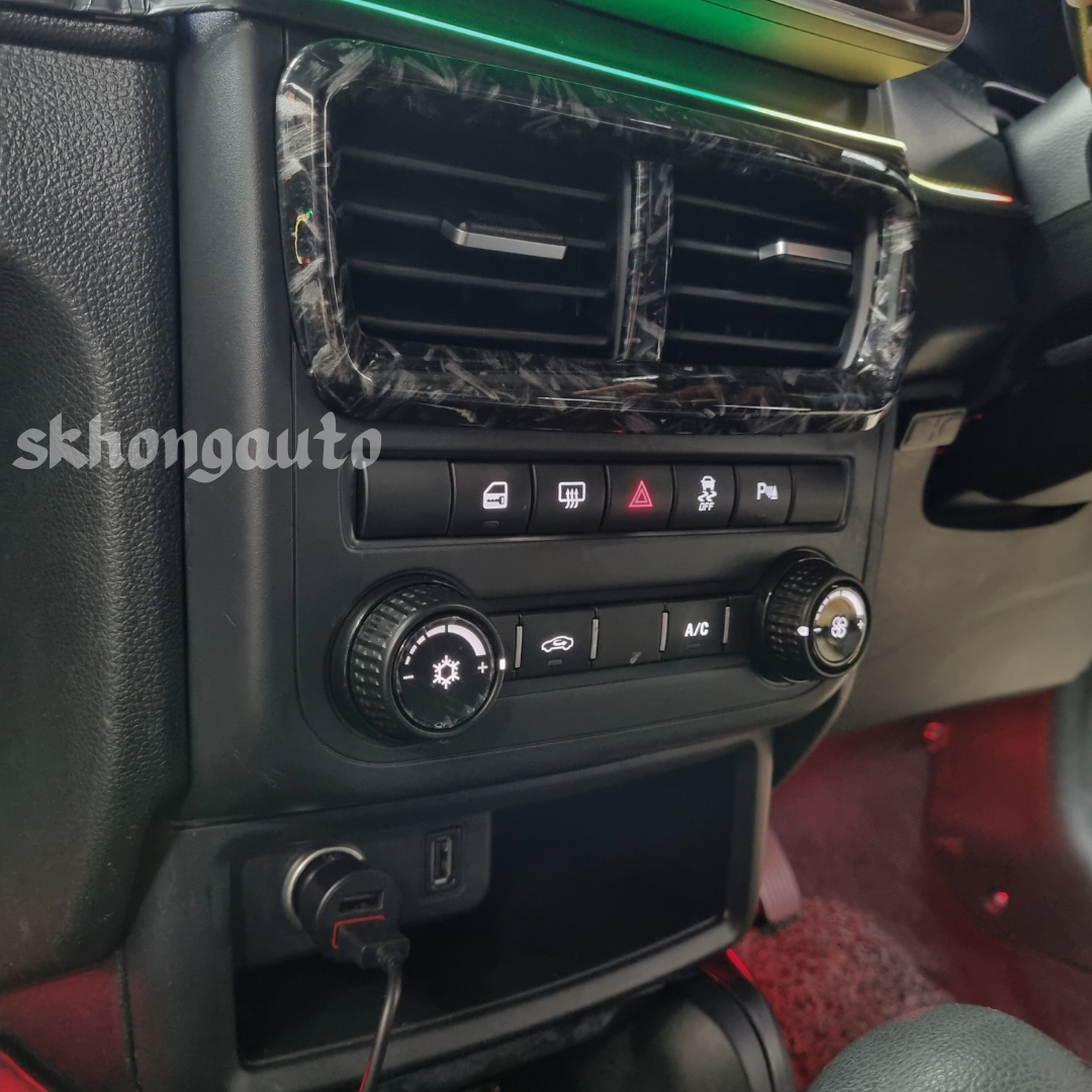 Proton saga vvt 2016-2025 premium carbon fiber window switch frame ...
