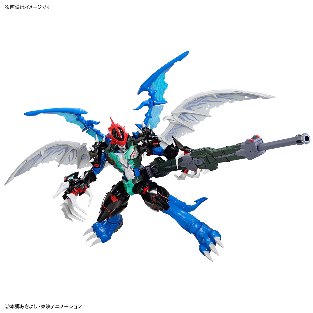 BANDAI Figure-rise Standard Amplified PAILDRAMON [DIGIMON ZERO TWO ...