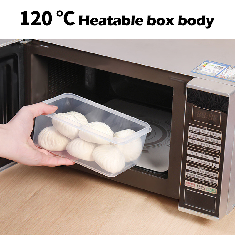 Plastic Transparent Food Storage Box Fruit Vege Container Bekas Kedap ...