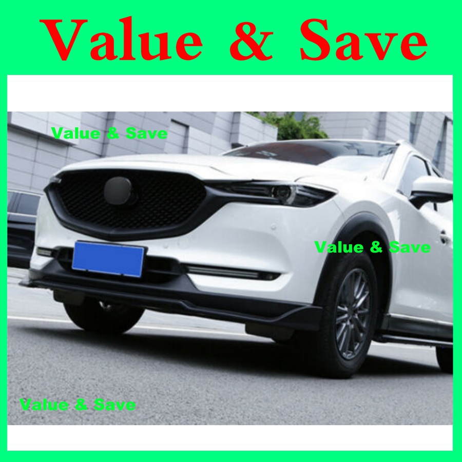 Mazda CX5 CX8 2018 - 2023 AutoExe Style ABS Matte Black Body Kit Car Front Bumper Lip Rear ...