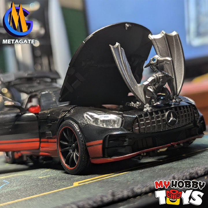 MetaGate Transformable Robot - G07 Black Lightning ( aka TLK Drift ) MG ...