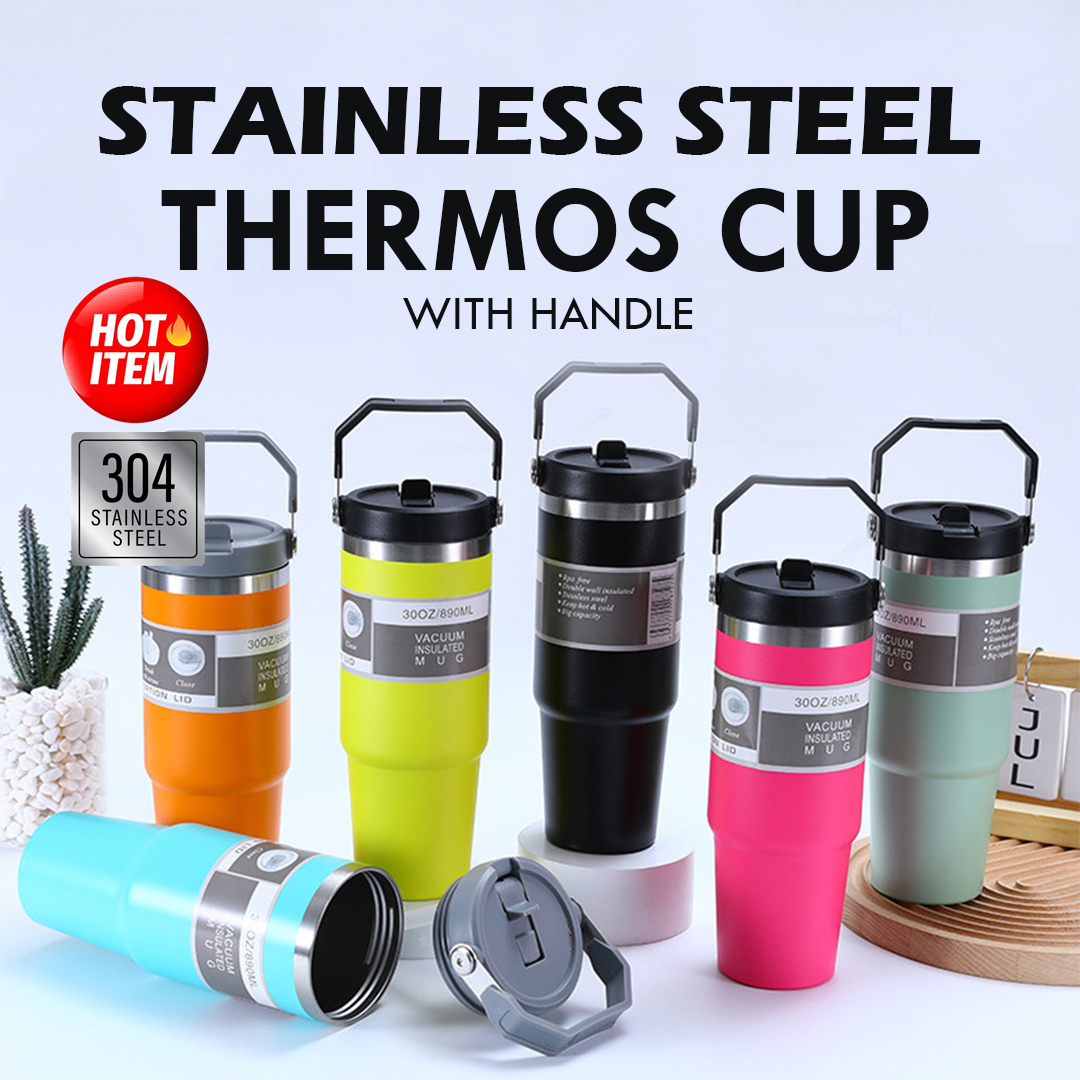 Last Day Promosi 600ml 900ml Stainless Steel Thermos Bottle Termos ...