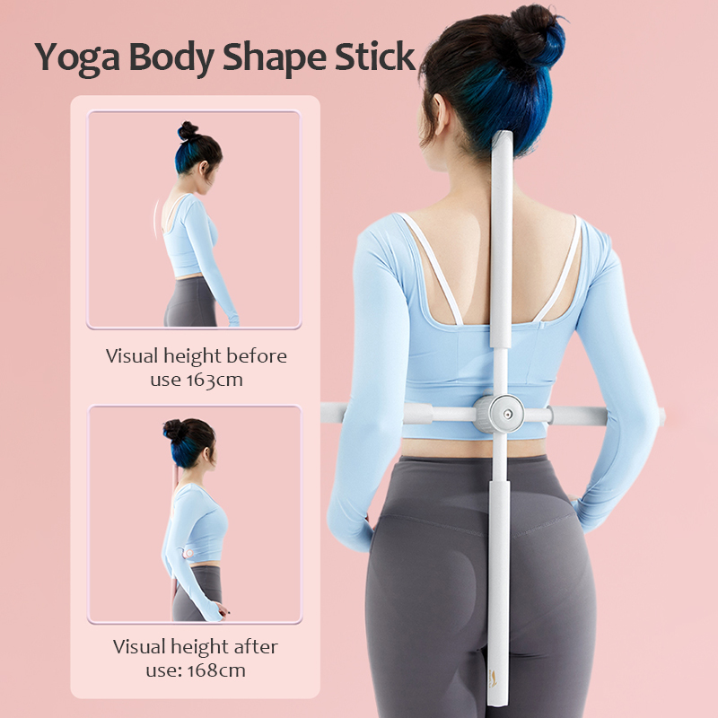 Yoga Stick Open Shoulder Shape Stick Posture Corrector Stick Open Back ...