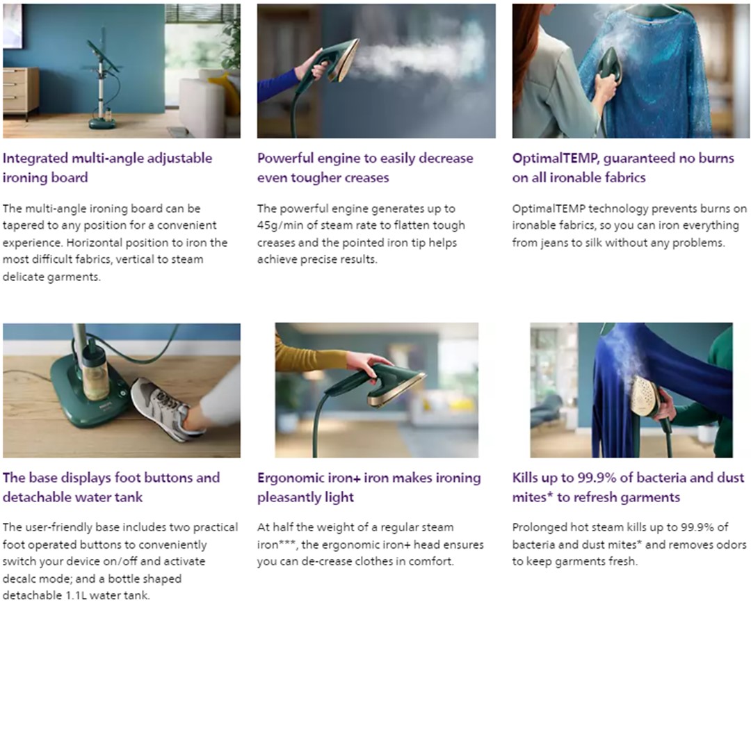 PHILIPS All-in-One Ironing Solutions 6000 Series AIS6020 | Shopee Malaysia