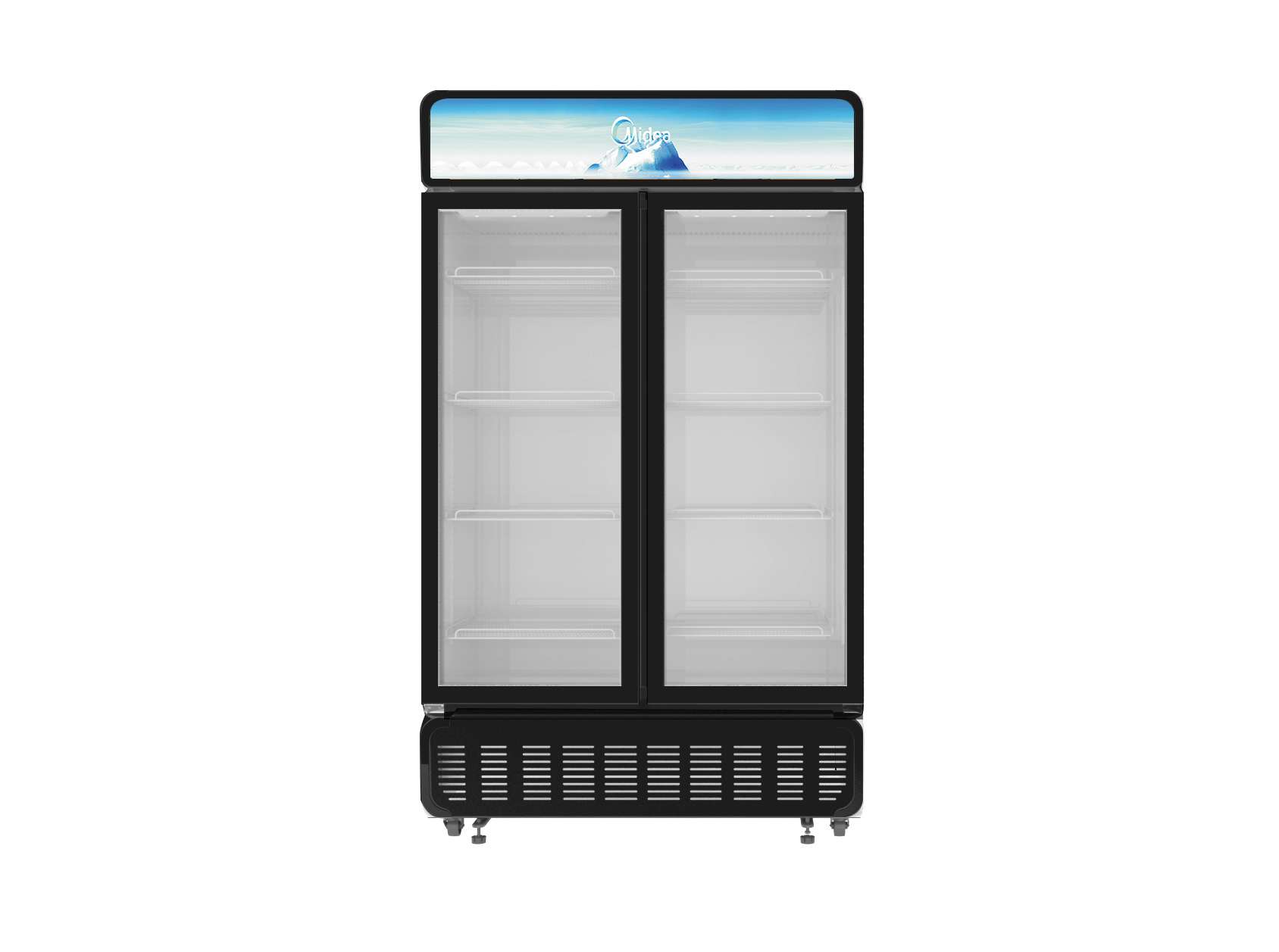 Midea 980L Double Door Show Case MDRZ952FGG30 Showcase Chiller ...