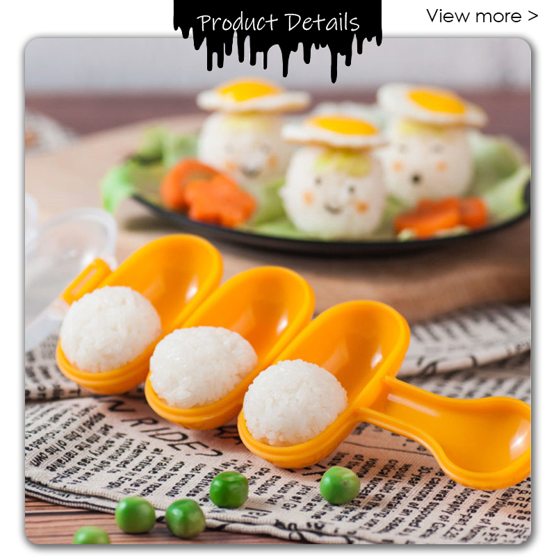 [Choo Choo Toy] Acuan Nasi Bulat Baby Rice Ball Maker Bento Maker Rice ...