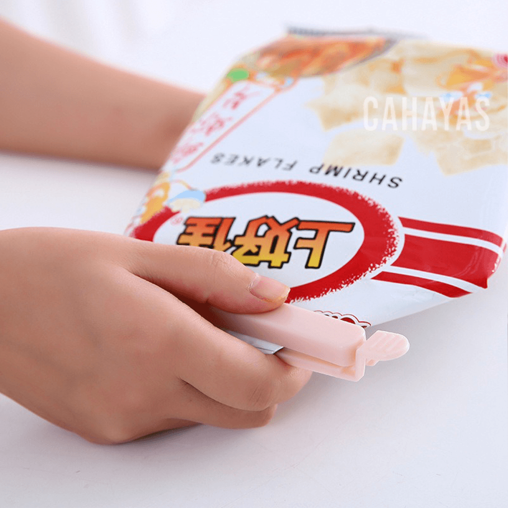 [M'sia Stock] Air Tight Food Clip Food Storage Sealer Snack Paper Bag ...