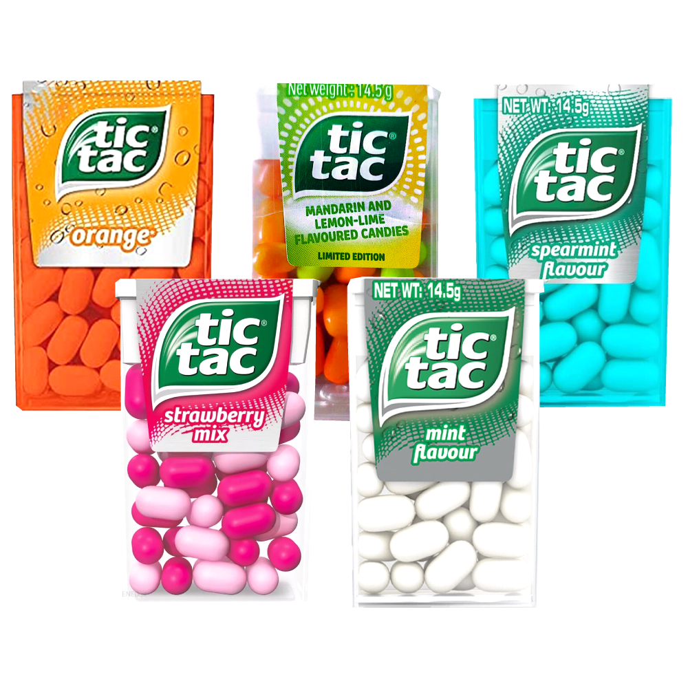 Tic Tac Mini Candy 14.5gm Gula-Gula 糖果 | Shopee Malaysia