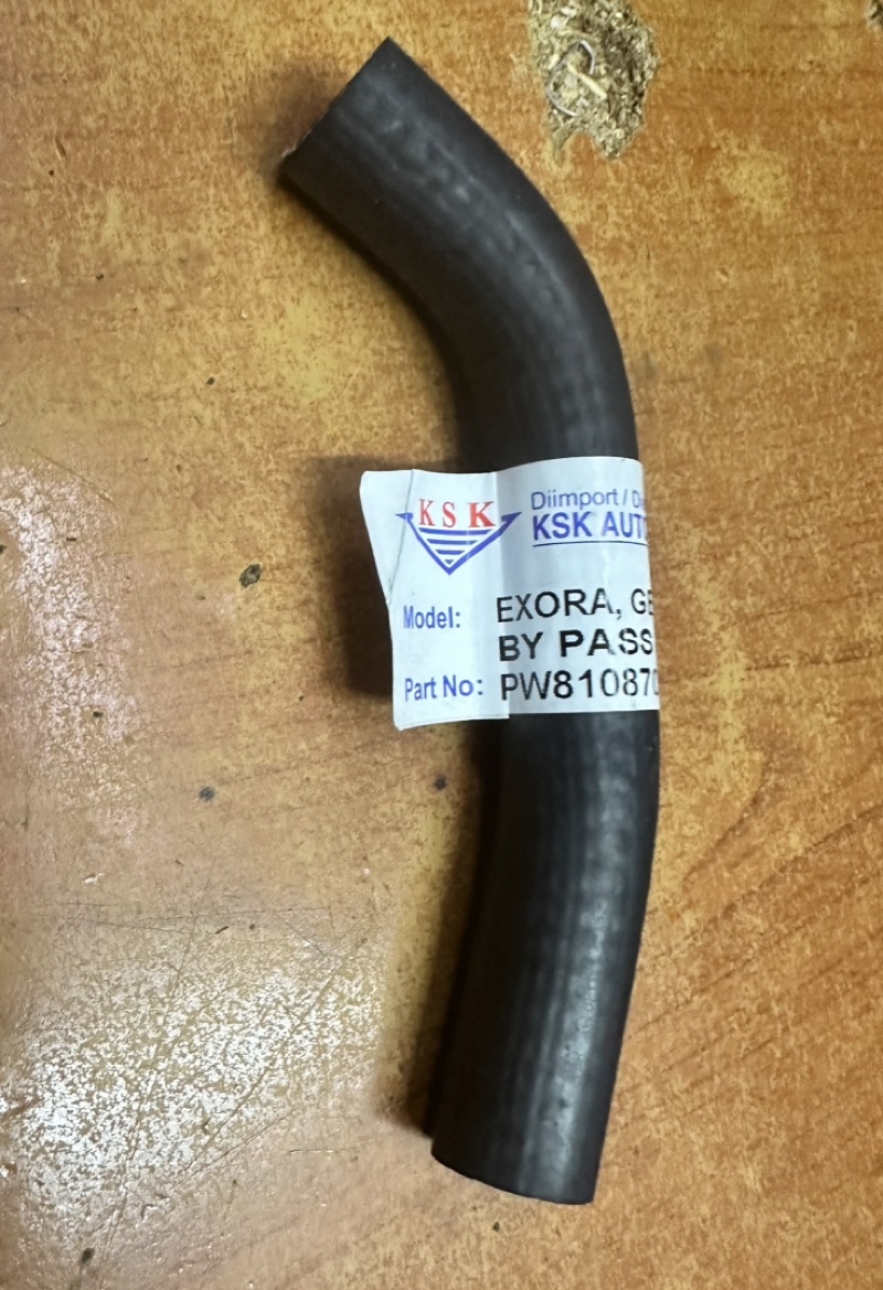PROTON EXORA CPS WAJA CAMPRO CPS GEN2 CPS 11 MM COOLANT RETURN HOSE (G ...