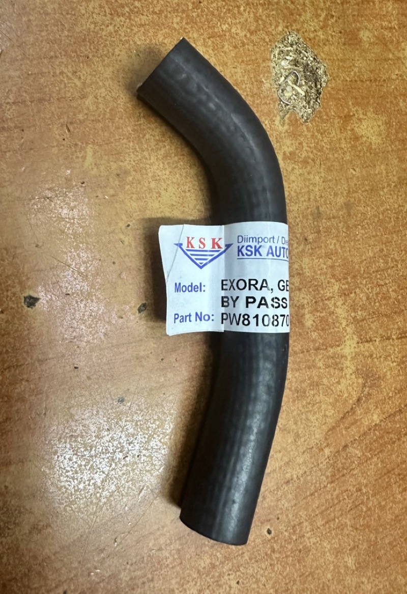 PROTON EXORA CPS WAJA CAMPRO CPS GEN2 CPS 11 MM COOLANT RETURN HOSE (G ...