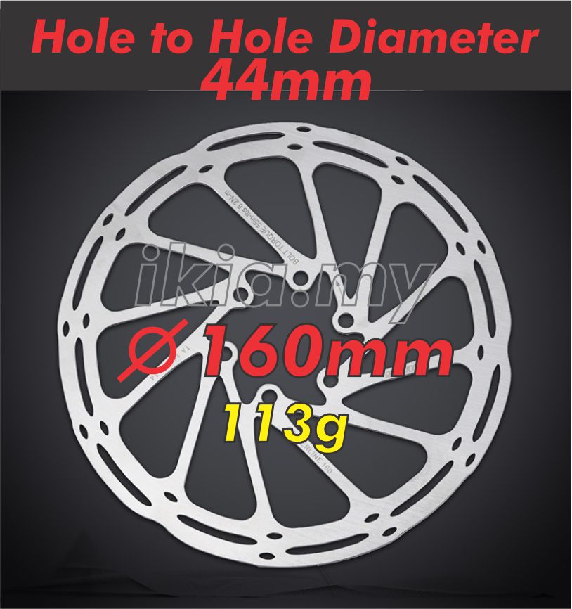 Rotor Centerline Avid GS PRO Hope Rainbow Disc Rotor 6 Bolts MTB Basikal Disk Brake Cycling Bike ...