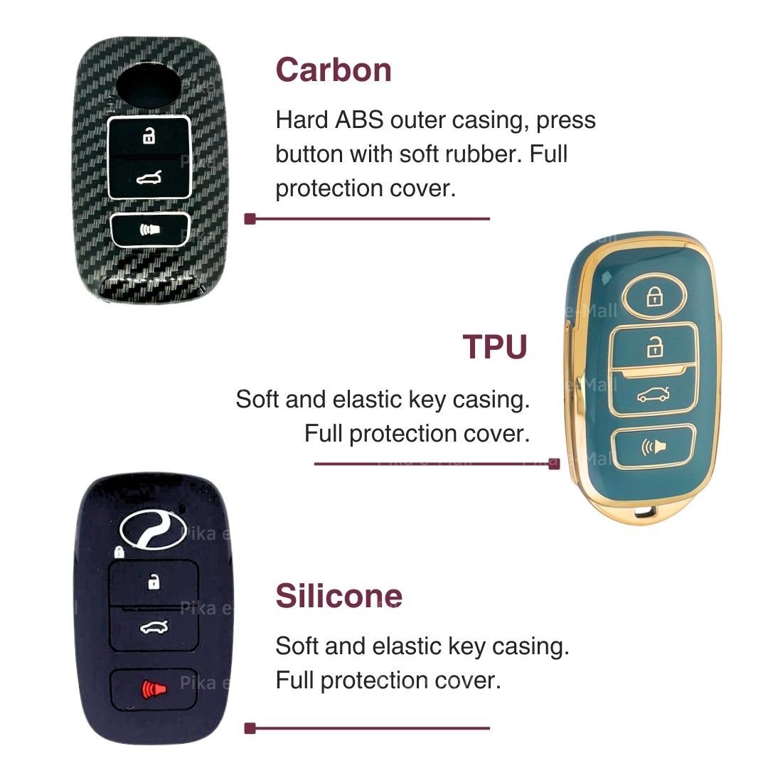 Perodua Alza Ativa Axia Myvi Key Cover 2024 2025 Keyless Remote Perodua ...