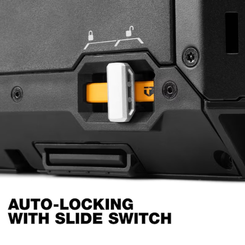 TOUGHBUILT STACKTECH XL 3-Drawer Black Plastic/Metal Tool Box TB-B1-D ...