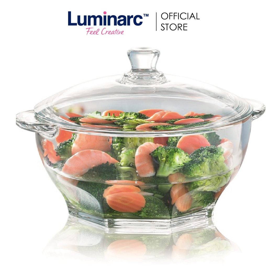 Luminarc Granity Casserole With Glass Lid - (2.5 Liter) [Model: P7659 ...