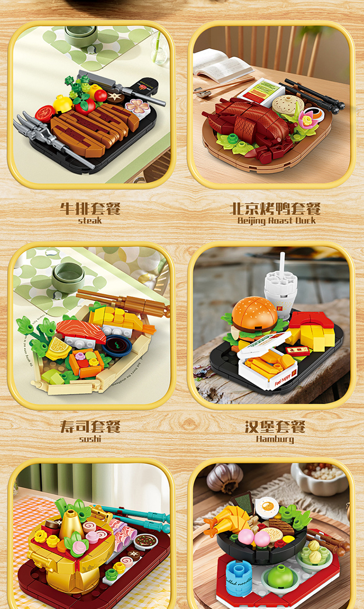 [6 IN 1] Forange FC8145 Food Cuisine Culinary Set TINY Series Pocket ...