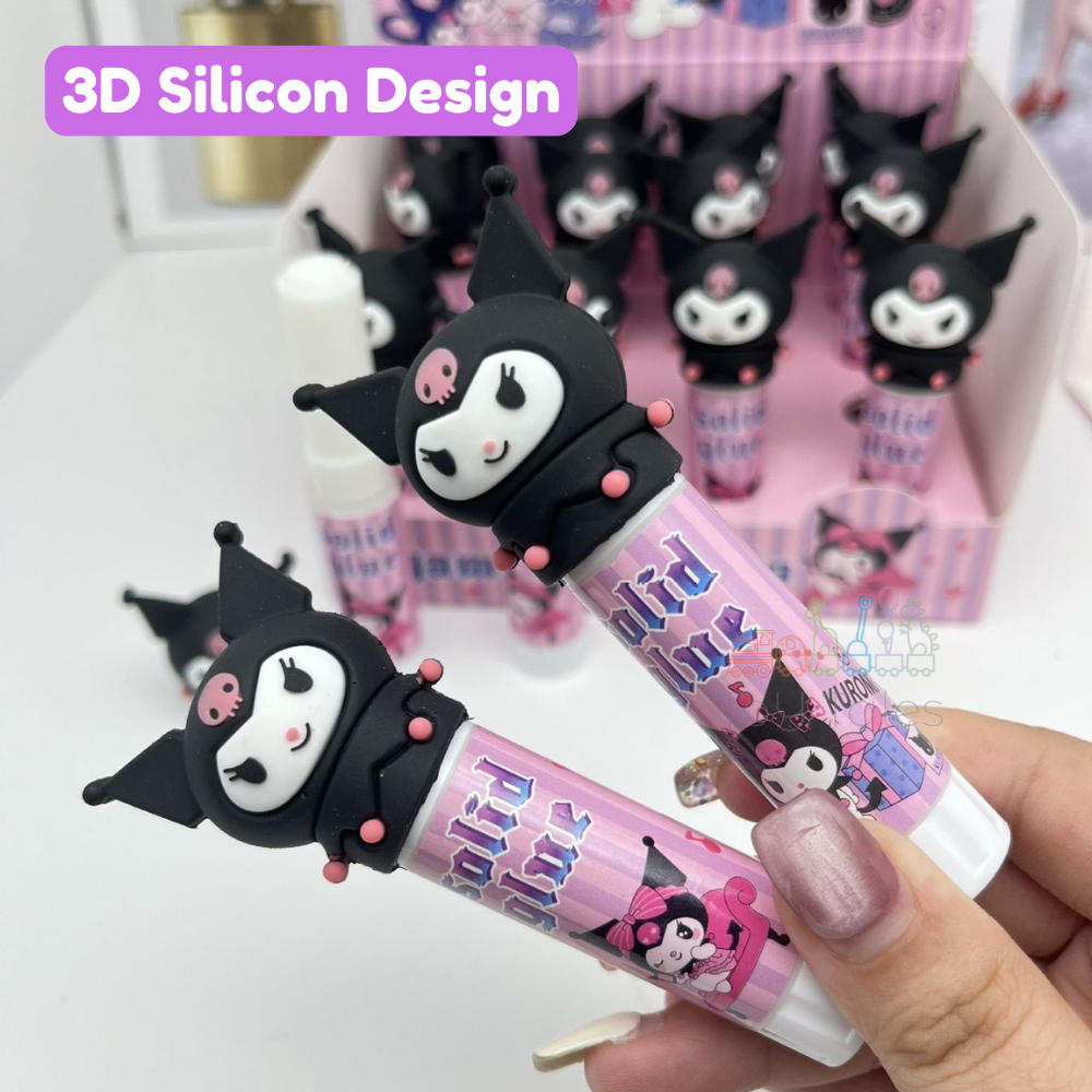 SANRIO SCHOOL SUPPLIES Stationery [ GLUE STICK ] 🍭 Kids Cute Kuromi ...
