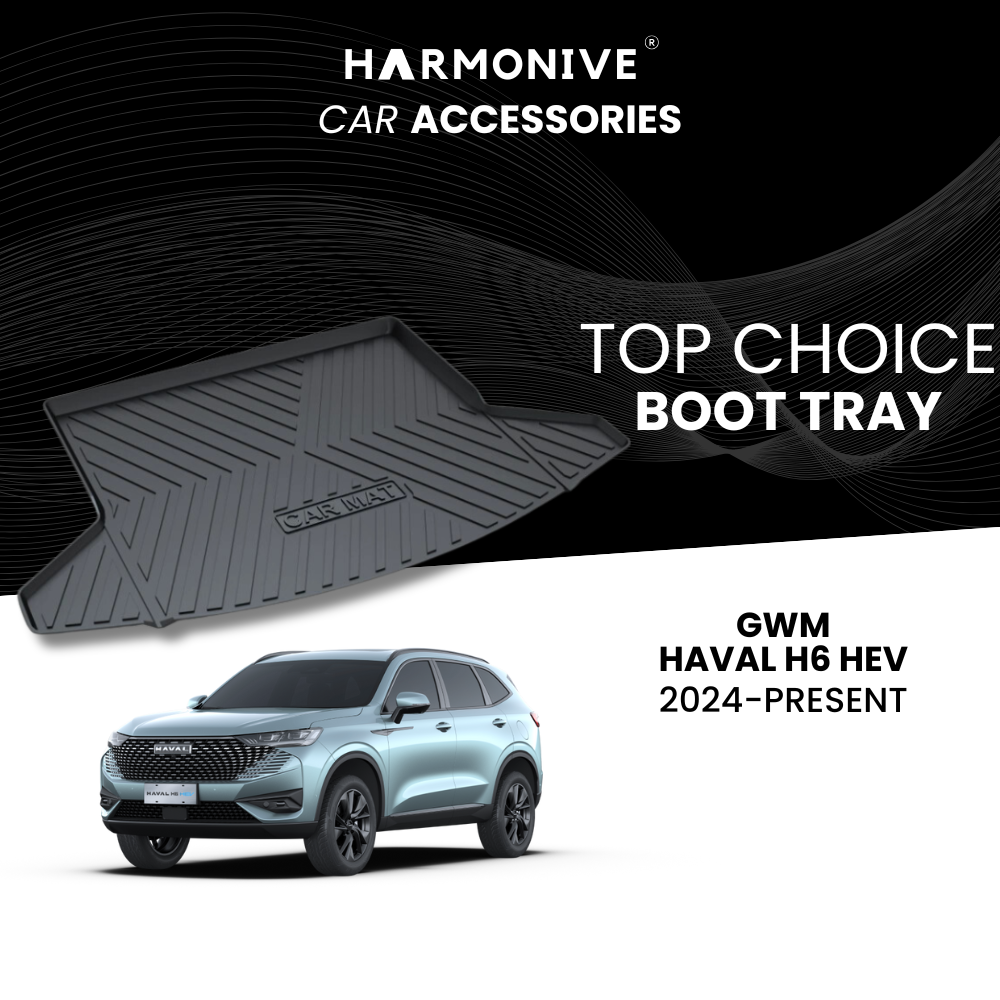 Harmonive Cargo Boot Tray GWM Haval H6 HEV (2024-Present) | Shopee Malaysia