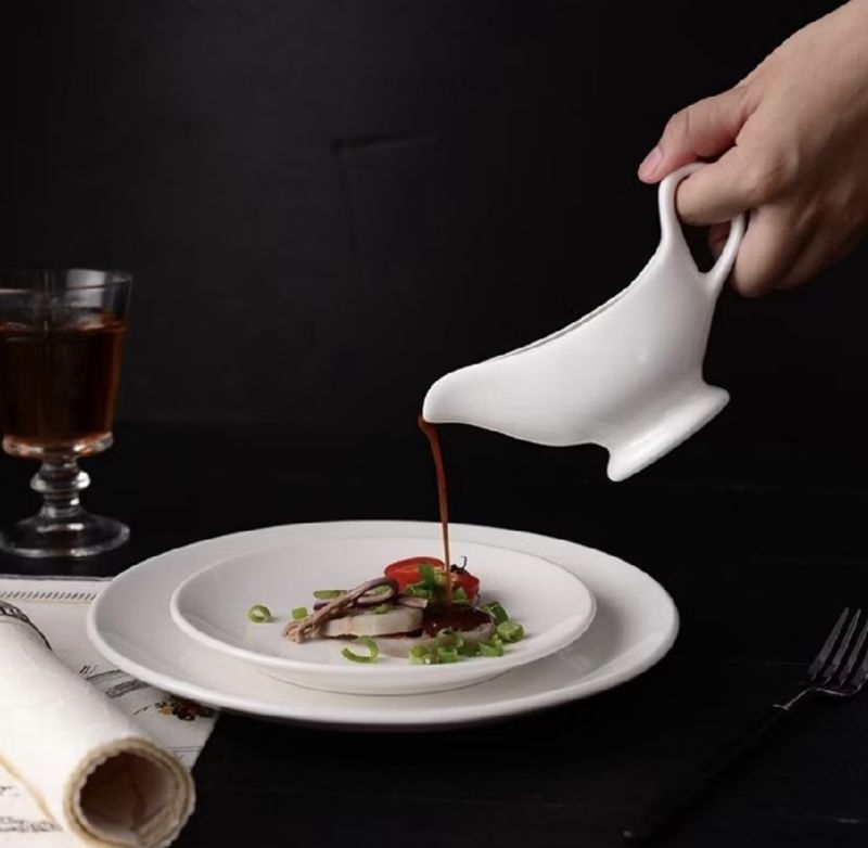 Ceramic Milk Jug Cawan Susu Sos Cup Gravy Boat Aladdin Dispenser ...