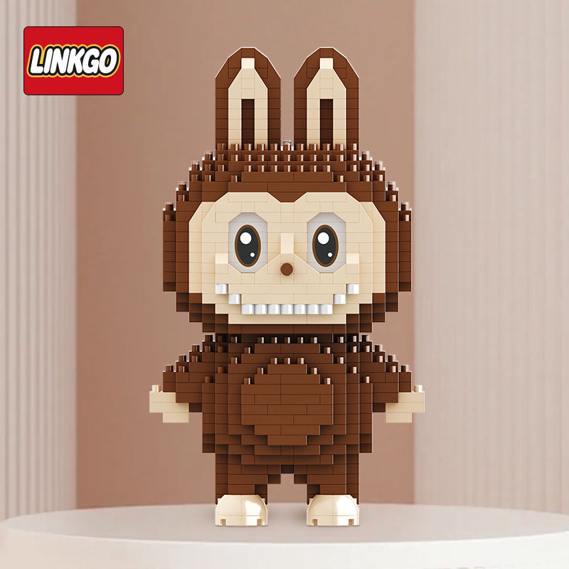 Labubu Building Blocks Lego Dolls Cartoon Monsters Tom & Jerry Assembly ...