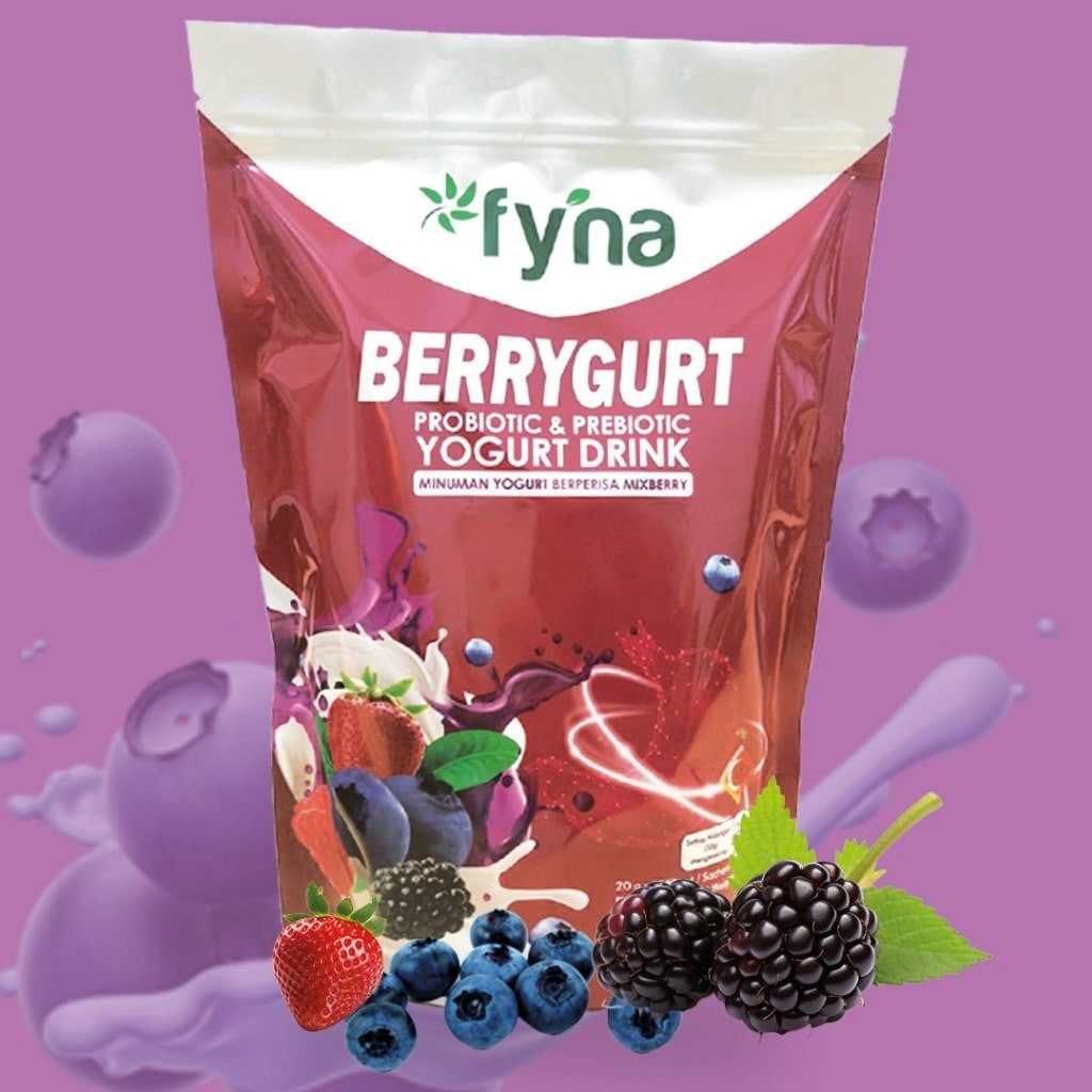 MINUMAN PRIBIOTIK BERPERISA MIXBERRY BERRYGURT 15 SACHET | Shopee Malaysia